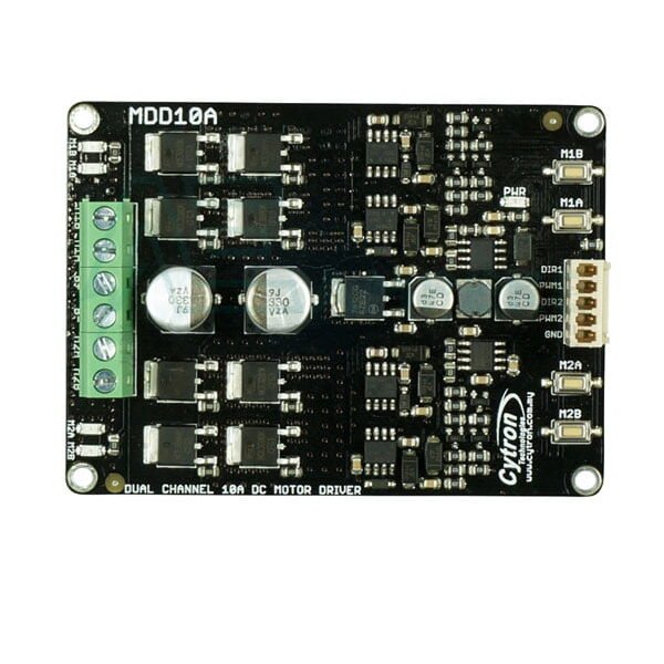 MDD10A Cytron 10Amp 5V-30V DC Motor Driver (2 Channels) | Flux Electronix