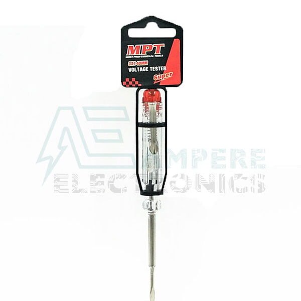 MPT Plastic Slotted Screwdriver 3x140mm, 500Vac Voltage Tester MHN02001 ...