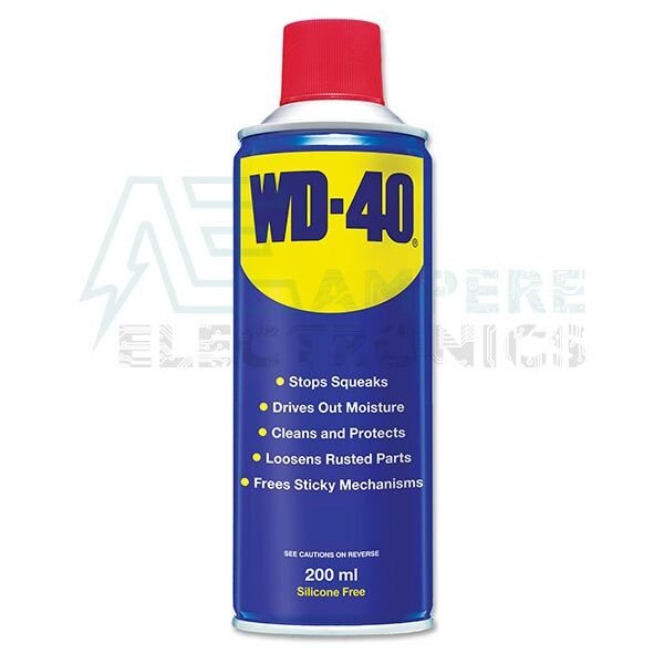 WD-40 Spray Multi-Use Lubricant Product - 200 ml | Flux Electronix
