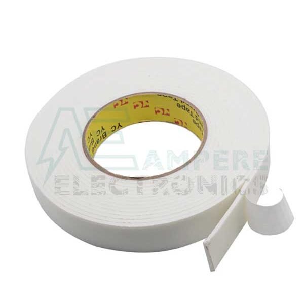 15mm Foam Double-Sided Tape - 3meter | Flux Electronix