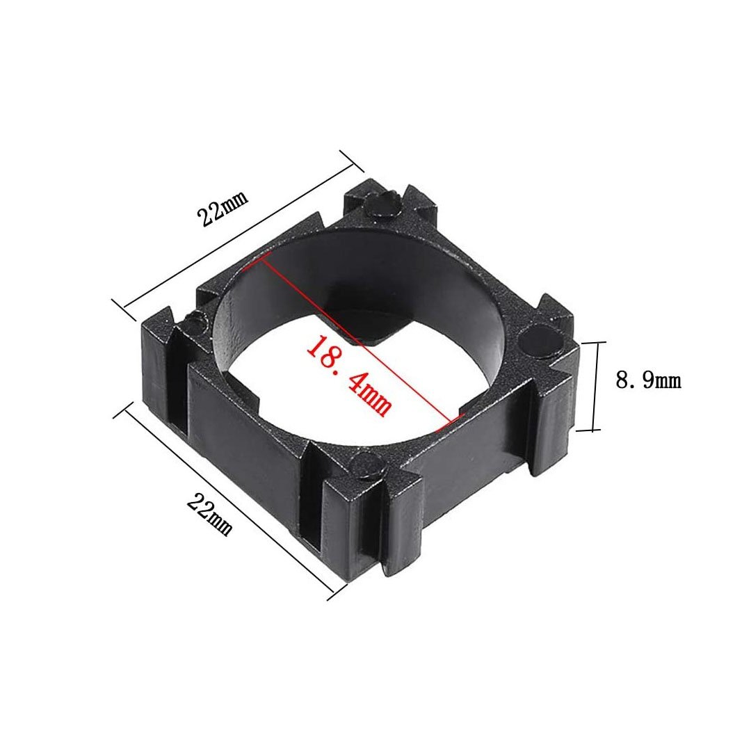 1x1 18650 Battery Holder Bracket | Flux Electronix