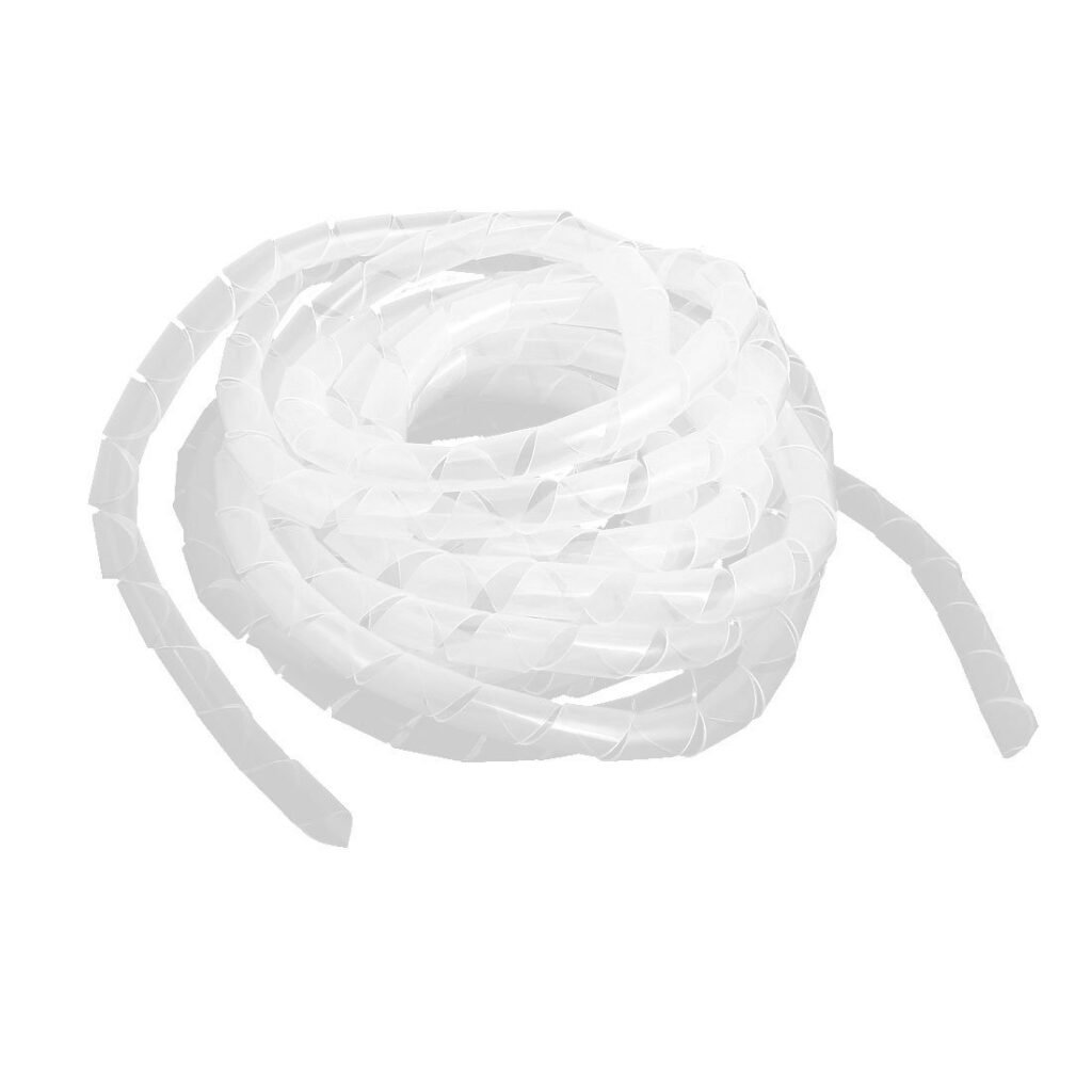 8mm Cable Spiral Wrapping - 10 Meters Roll | Flux Electronix