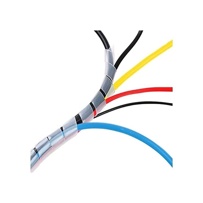 10mm Cable Spiral Wrapping - 10 Meters Roll | Flux Electronix