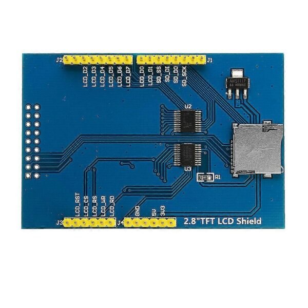 2.8 Inch TFT LCD Shield Touch Display Module for Arduino | Flux Electronix