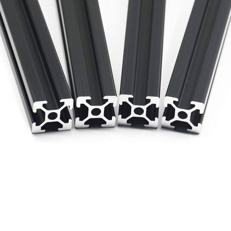 2020 V-Slot Aluminum Profile Extrusion (1M - Black Anodized) | Flux ...
