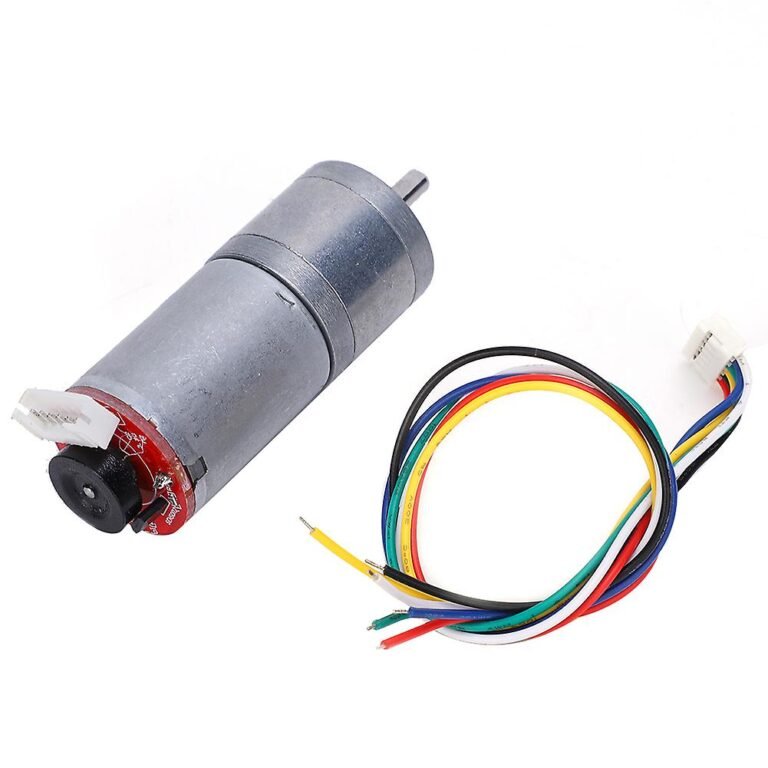 25GA370 DC Gear Motor With Encoder 200RPM 12Vdc | Flux Electronix