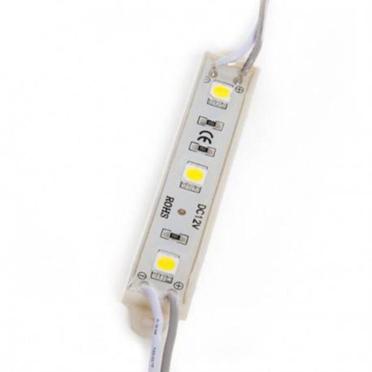 3 LED lighting Module 12Vdc 5054 SMD Waterproof - Cool White | Flux ...