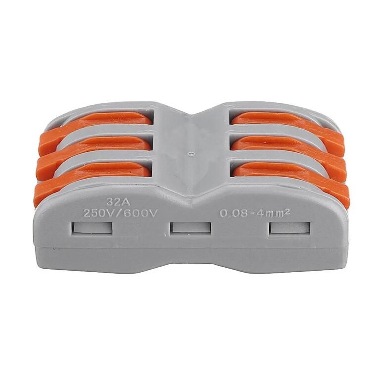 3 in 3 out WAGO PCT-223 Universal Compact Wire Wiring Connector | Flux Electronix