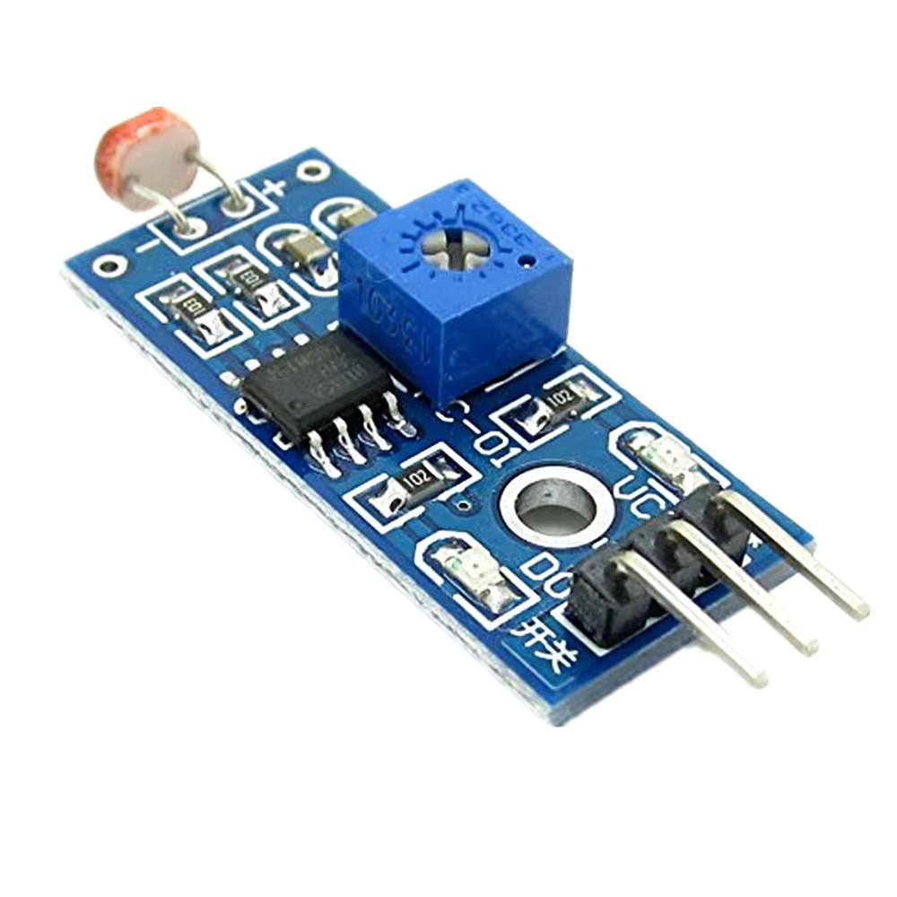 3Pin LDR Module - Optical Sensitive Resistance Light Detection Sensor ...