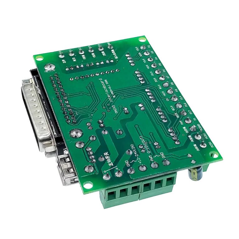 5 Axis CNC Breakout Board Interface Mach3 With USB Cable | Flux Electronix
