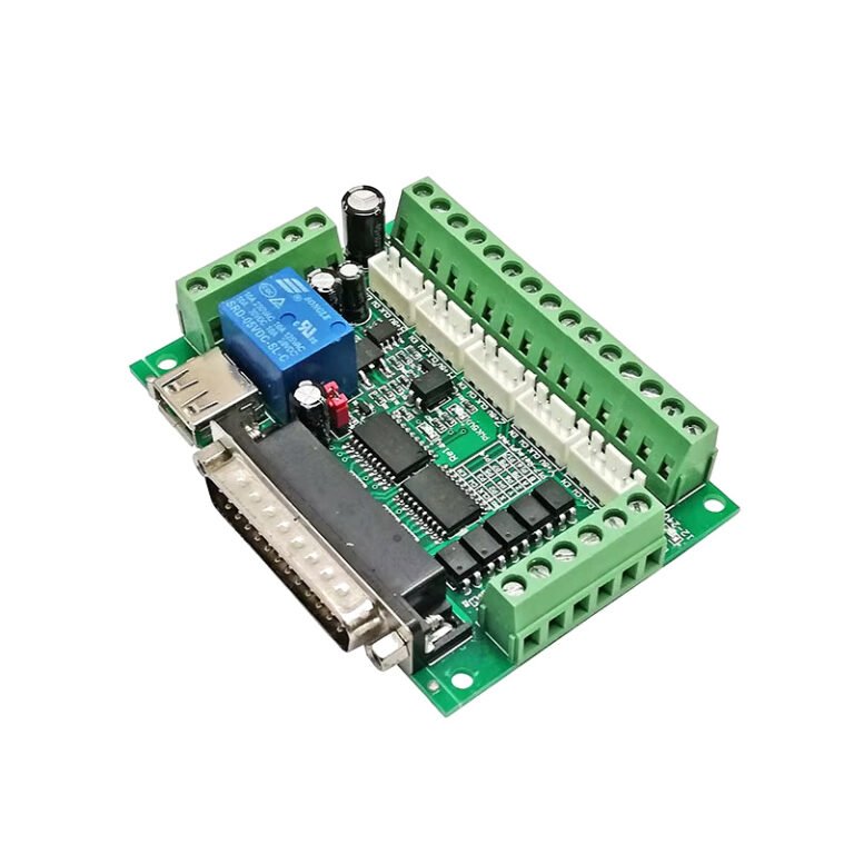 5 Axis CNC Breakout Board Interface Mach3 With USB Cable | Flux Electronix