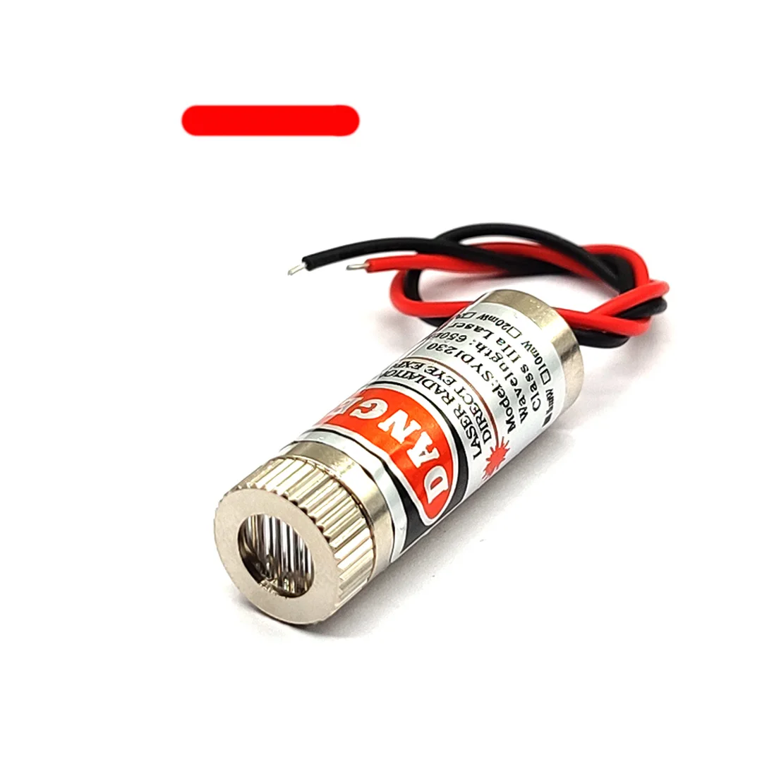 650nm Laser Emitter Module (5Vdc - 5mW) - Line | Flux Electronix