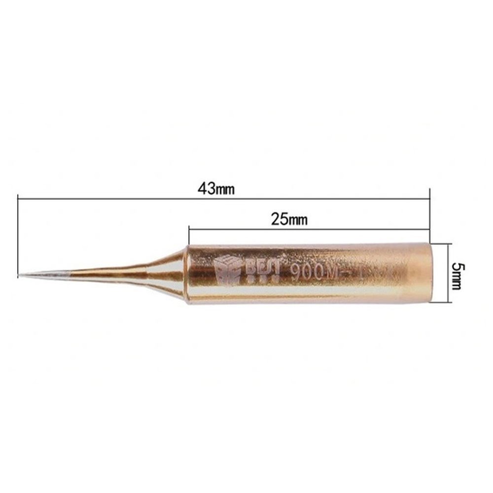 900M-T-I Copper Soldering Iron Tip | MR | Flux Electronix