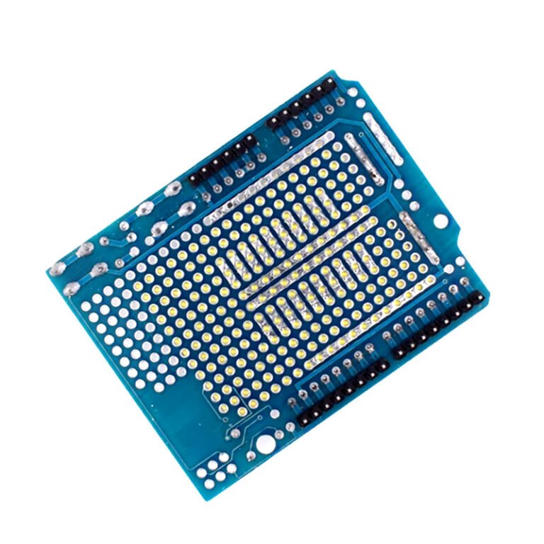 Arduino UNO Shield ProtoShield With Mini Breadboard | Flux Electronix