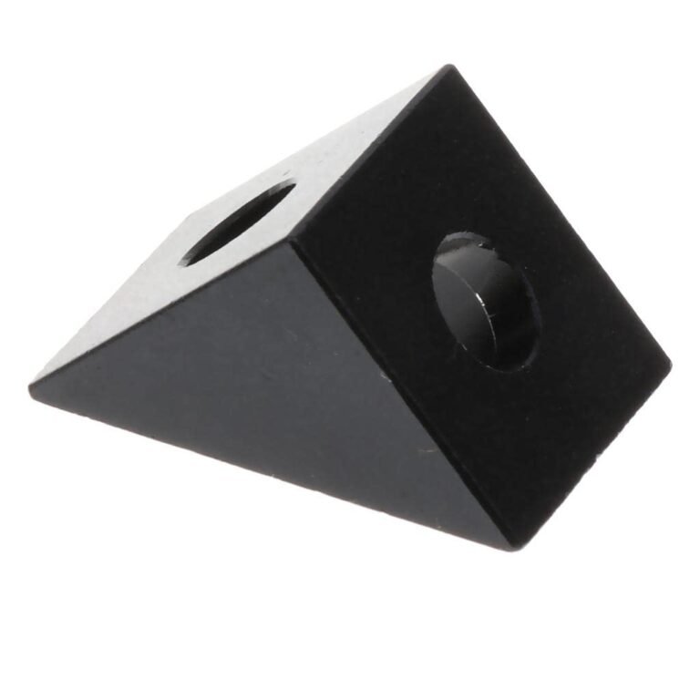 Black 90 Degree Angle Corner Connector | Openbuilds | Flux Electronix
