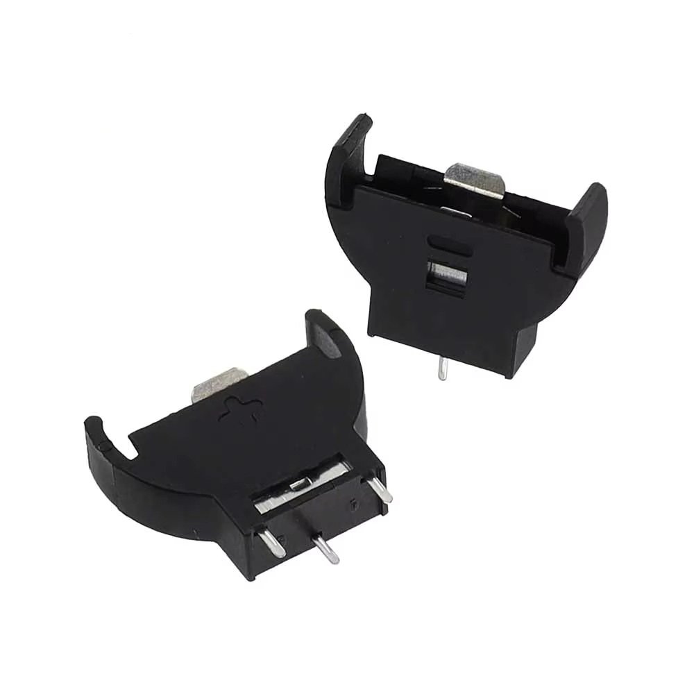 CR2032 - 3V Battery Holder Vertical PCB Mount | Flux Electronix