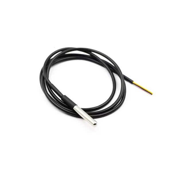 DS18B20 Waterproof Temperature Sensor - 1m Length | Flux Electronix