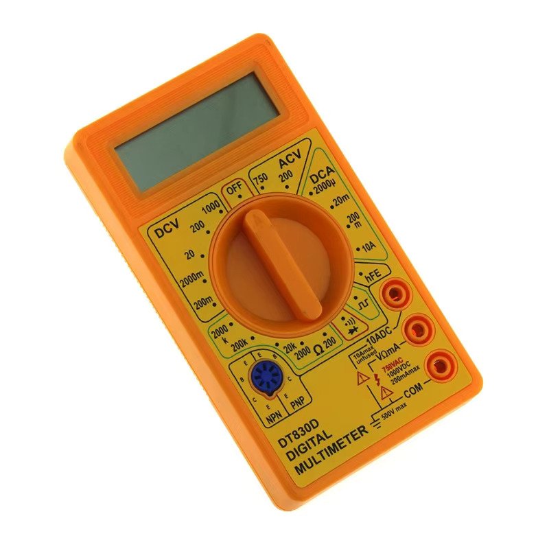 DT830D - Digital Multimeter | Flux Electronix