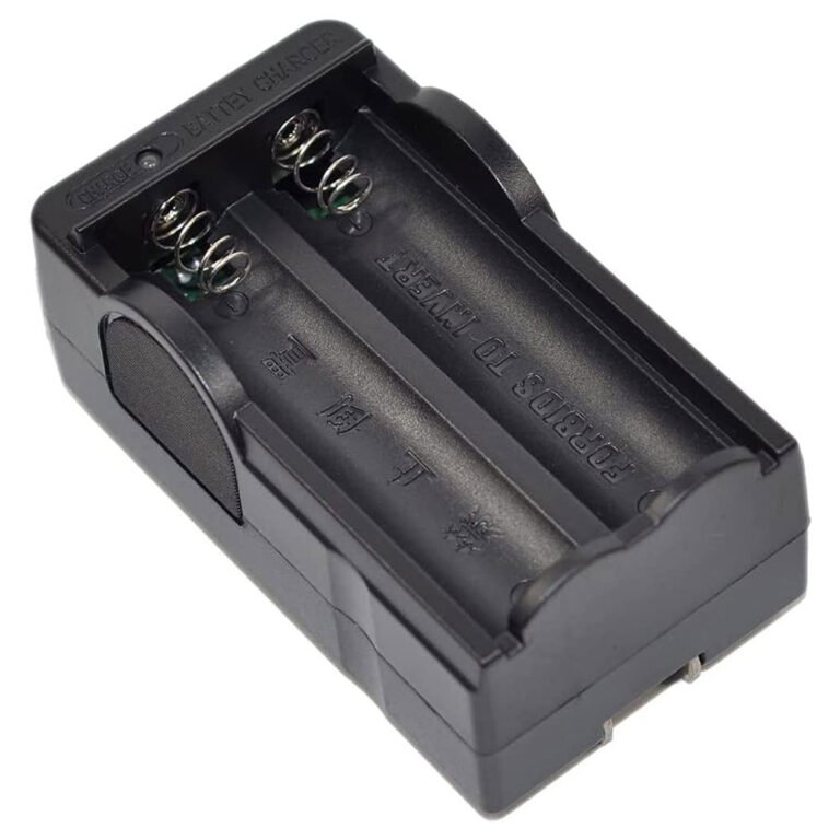 Double Cell 18650 Lithium Battery Charger | Flux Electronix