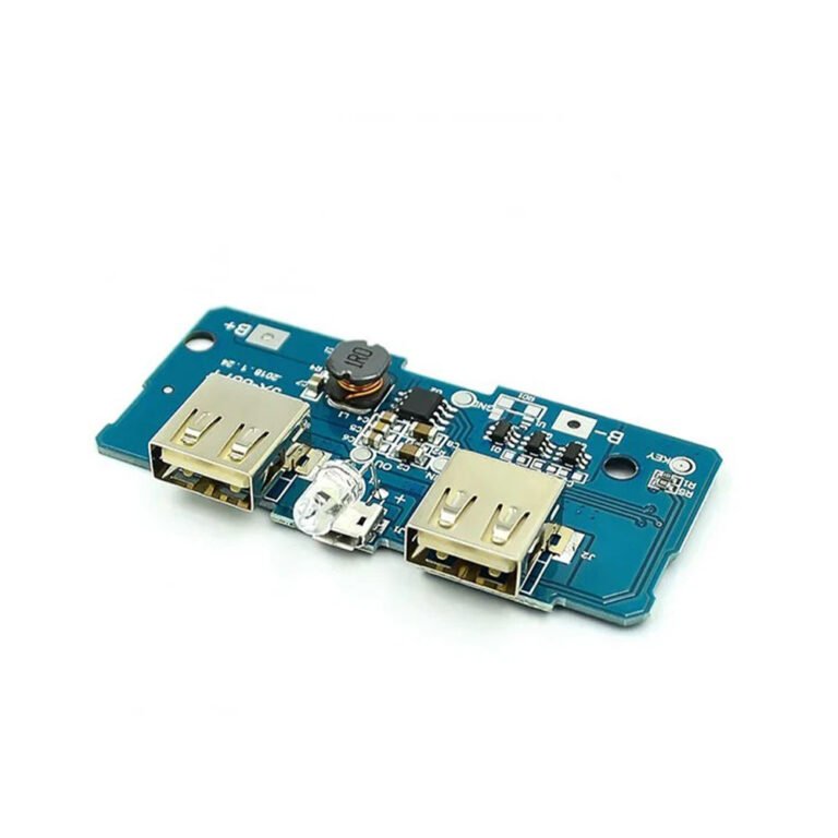 Dual USB 5V 1A 2.1A Mobile Power Bank Module + LED | Flux Electronix