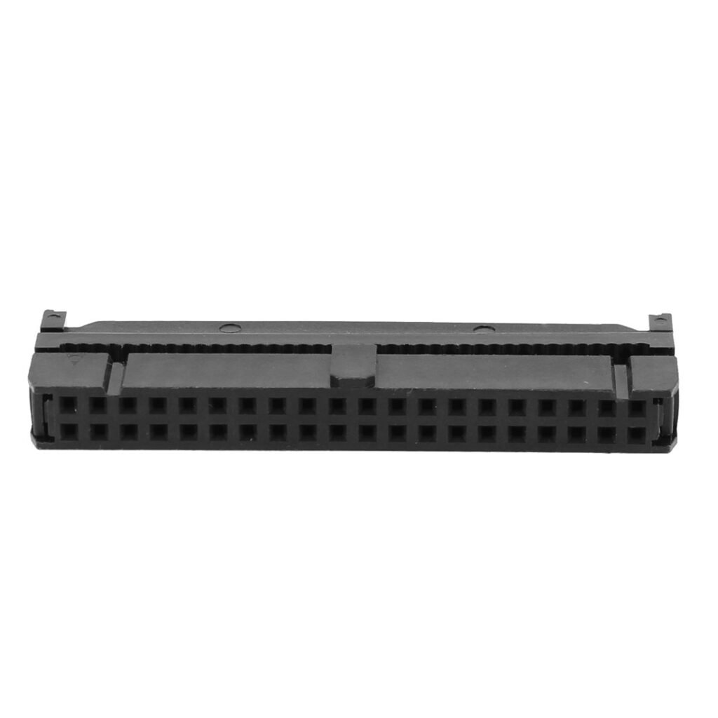 FC-40 Female IDC Connector with Strain Relief, 2.54mm Pitch | Flux ...
