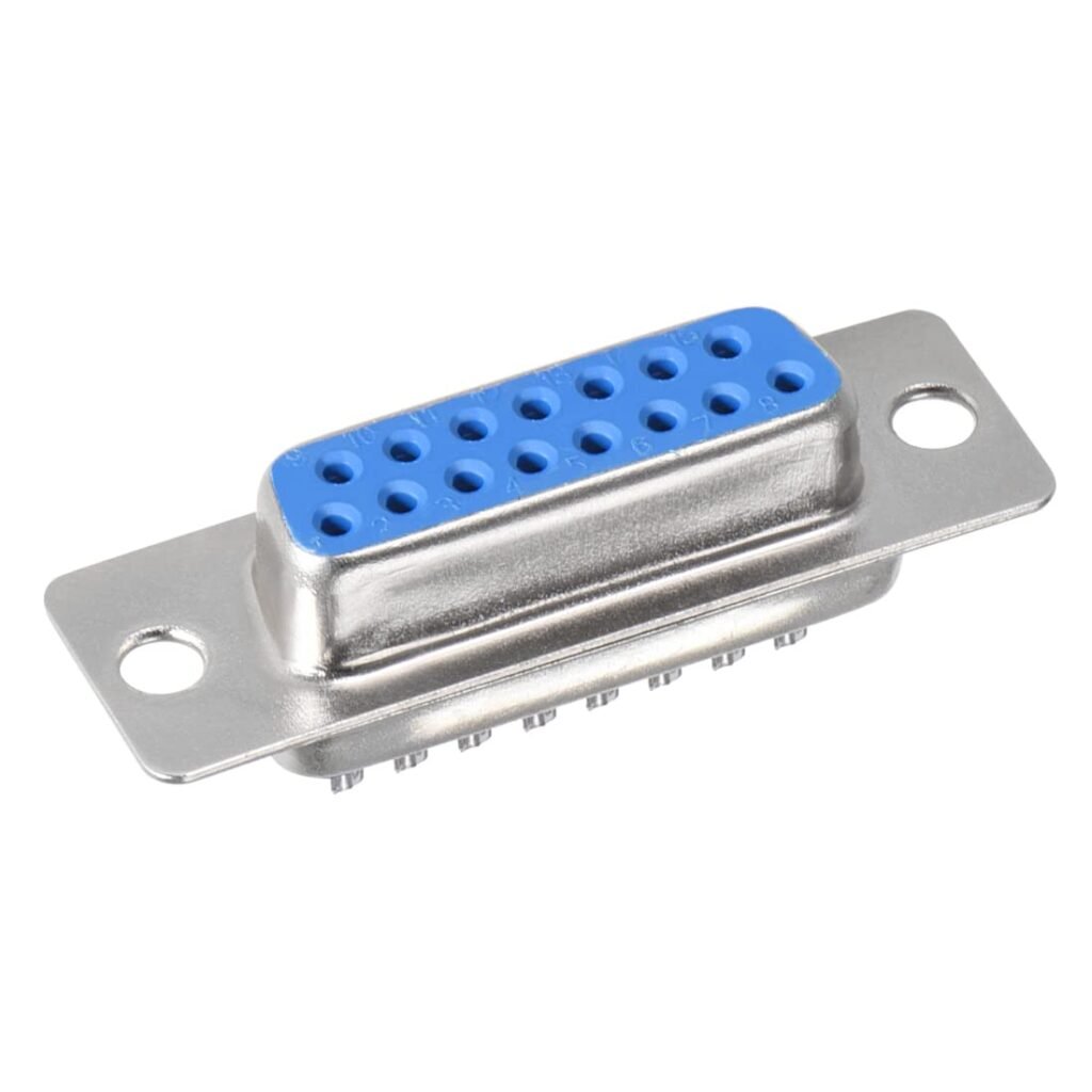 Female DB15 D-Sub Connector Solder Type | Flux Electronix
