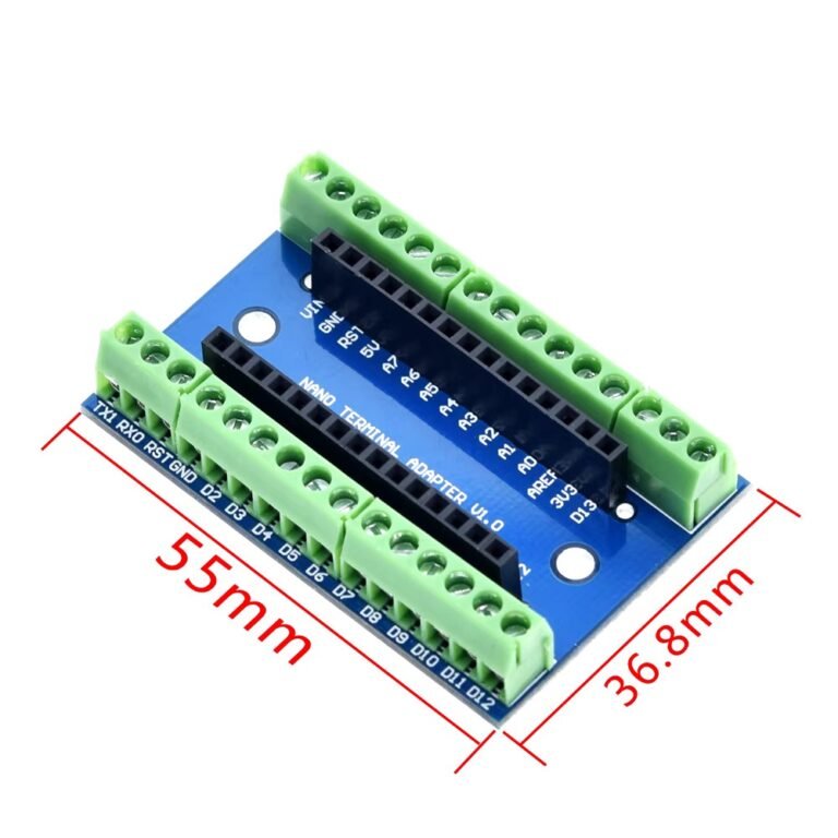 Arduino NANO Screw Terminal Expansion Board Shield | Flux Electronix