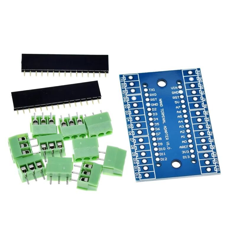 Arduino NANO Screw Terminal Expansion Board Shield | Flux Electronix