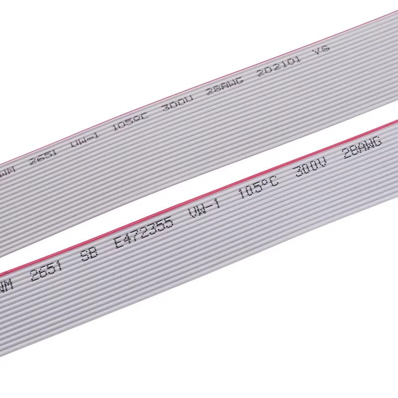 IDC Grey Color Flat Ribbon Cable 40Pin - 1 Meter | Flux Electronix