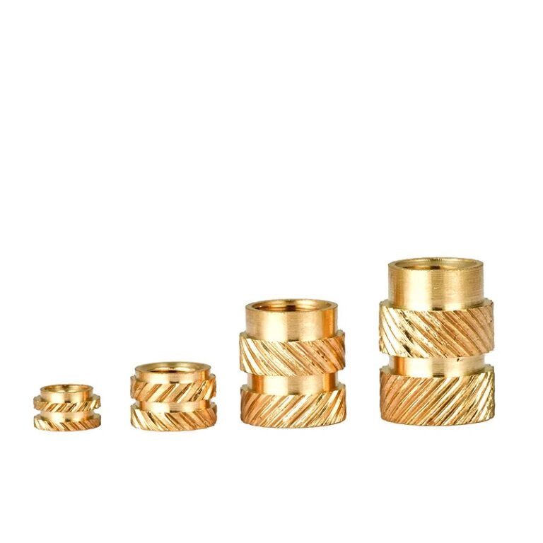 M3 Knurled Brass Threaded Insert Nut | Flux Electronix