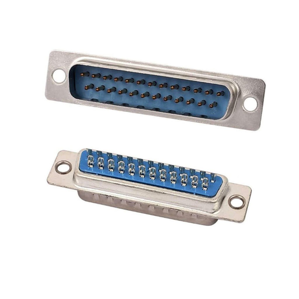 Male DB25 D-Sub Connector Solder Type | Flux Electronix