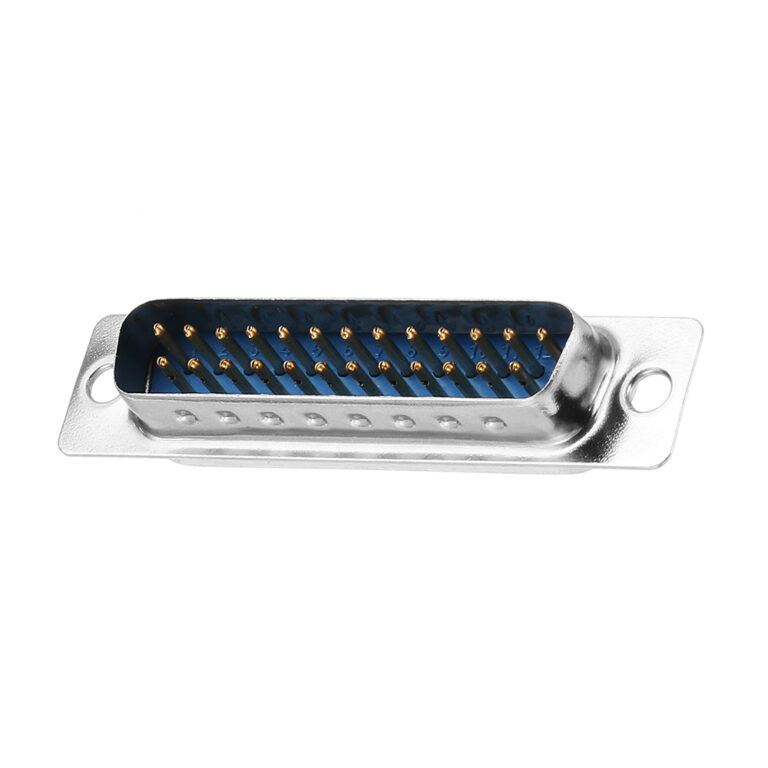 Male DB25 D-Sub Connector Solder Type | Flux Electronix