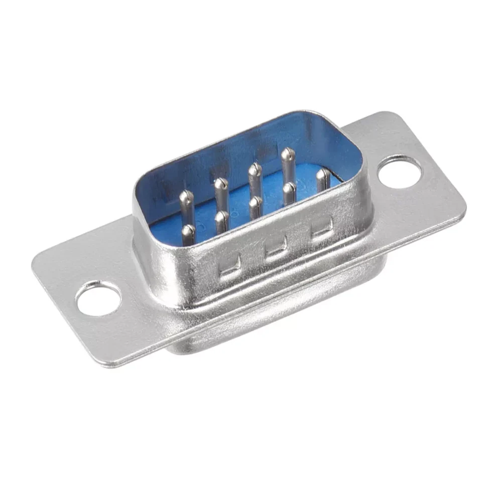 Male DB9 D-Sub Connector Solder Type | Flux Electronix