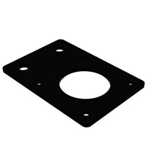 Steel Nema17 Fixed Mounting Plate | Flux Electronix