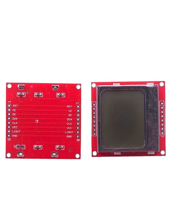 Nokia 5110 Graphic Lcd Display Module 84x48 Flux Electronix