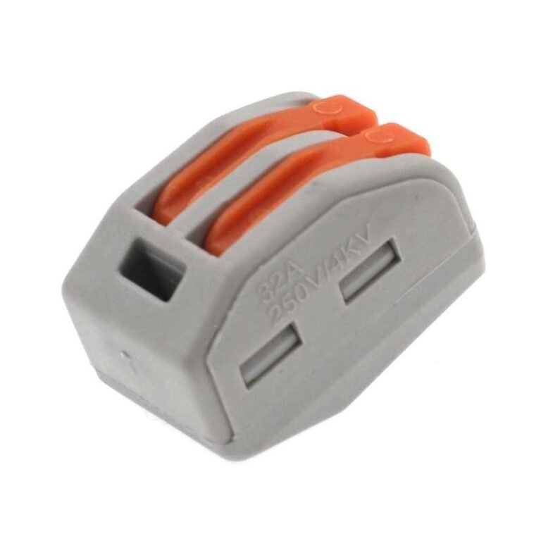 PCT-212 Spring Lever Connector, 2Pin | WAGO | Flux Electronix
