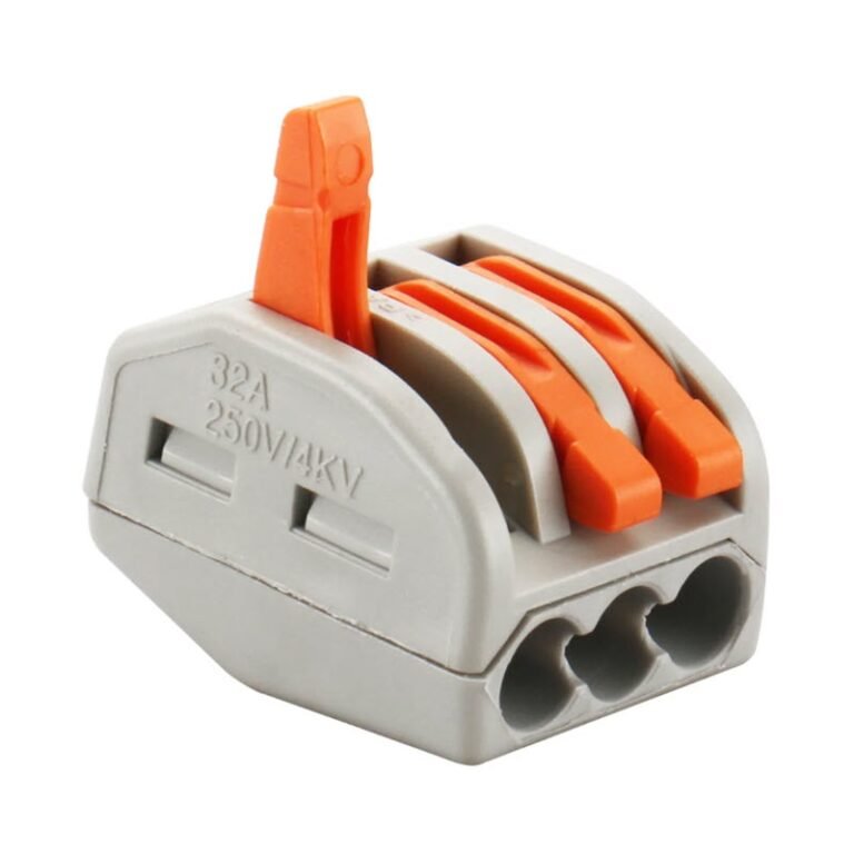 PCT-213 Spring Lever Connector, 3Pin | WAGO | Flux Electronix