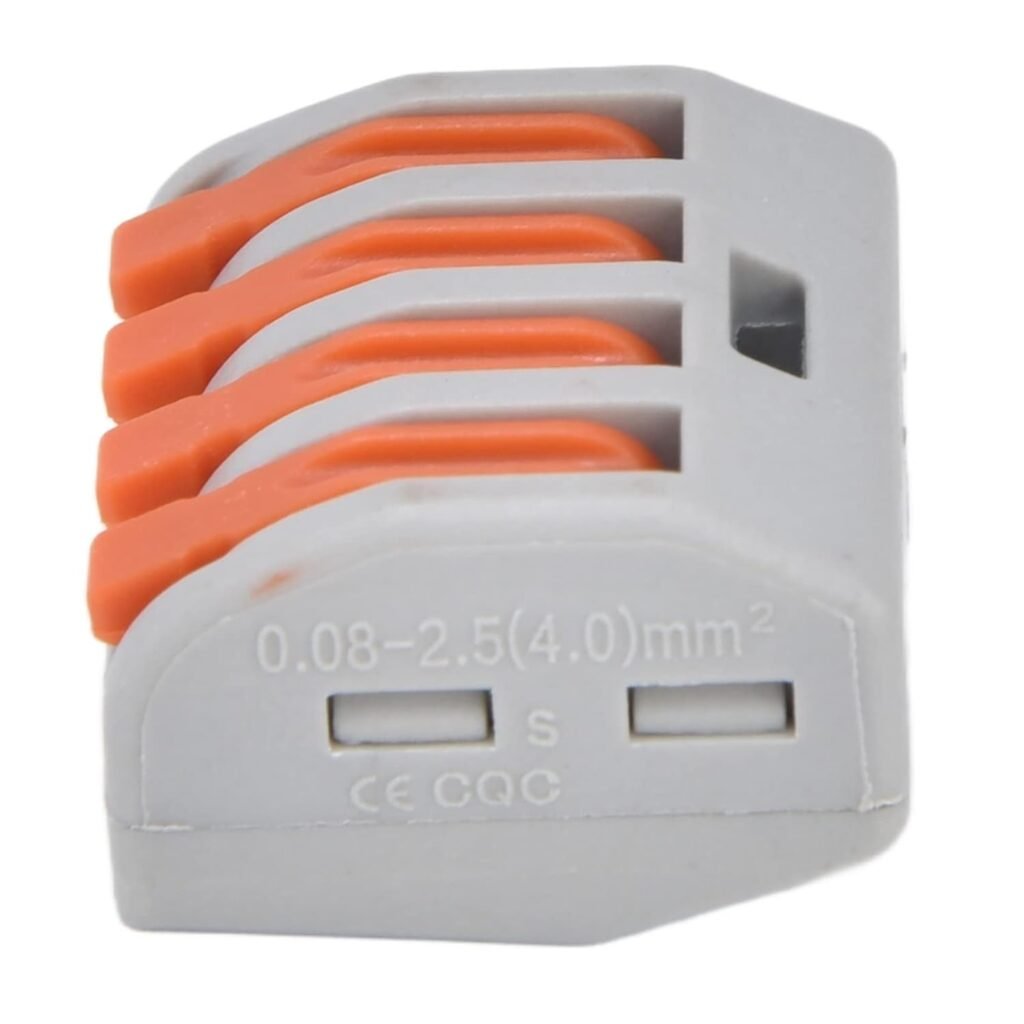 PCT-214 Spring Lever Connector, 4Pin | WAGO | Flux Electronix