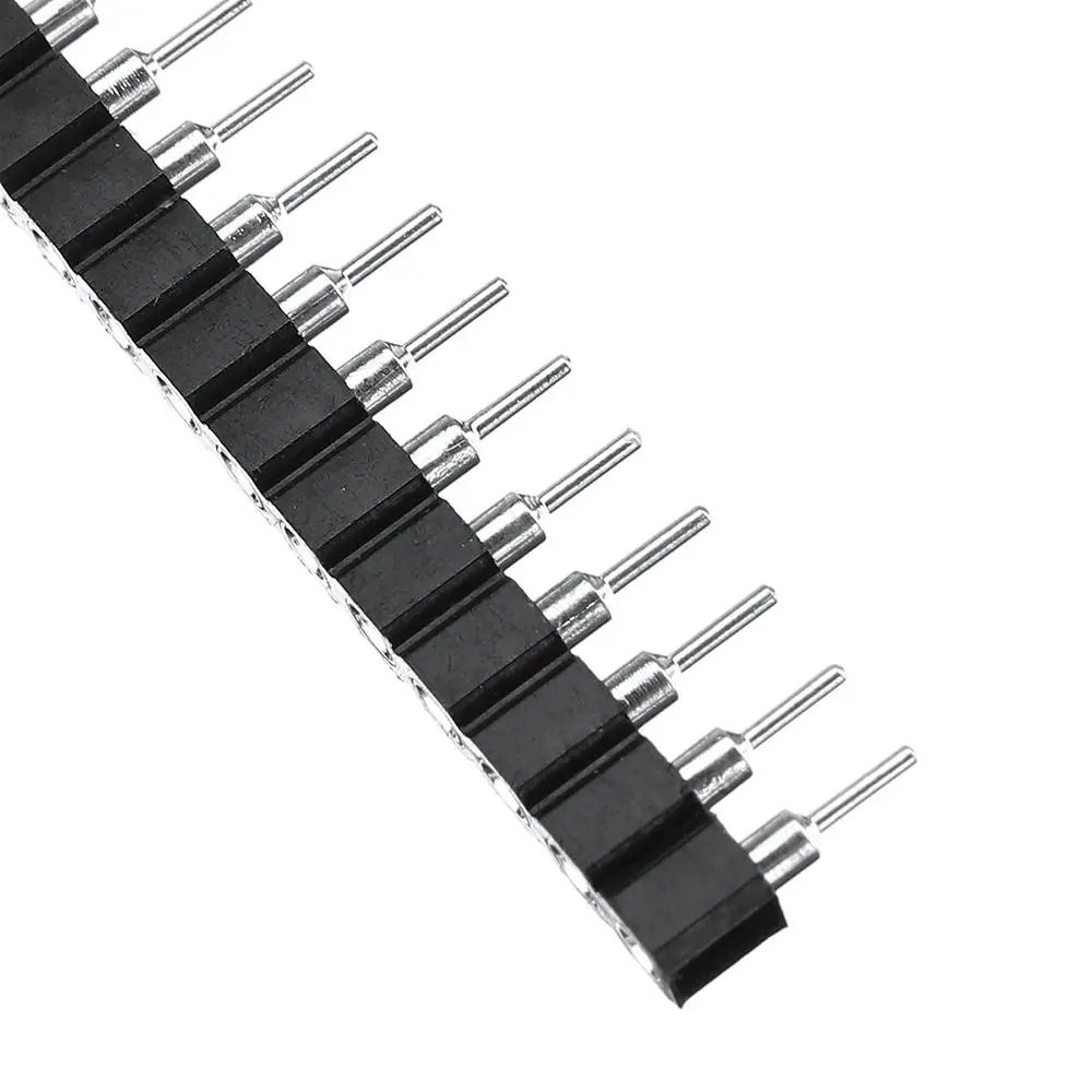 Pin Header Round Female (2.54mm) 1X40 Straight | Flux Electronix