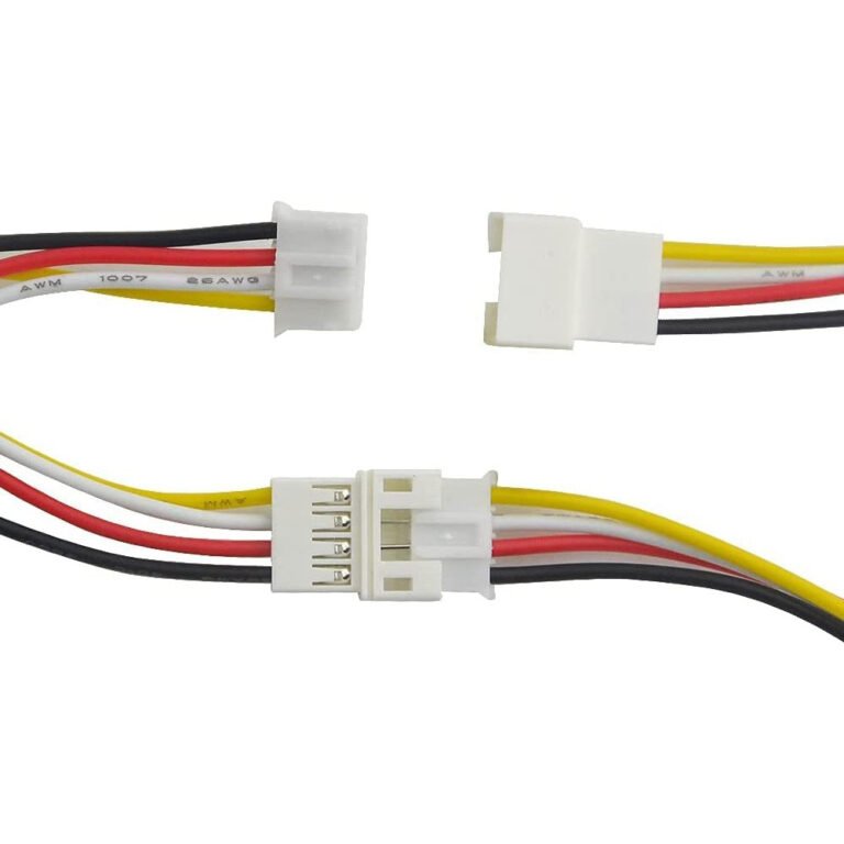 Plug Connector 4 Wire Male Female Xh2.54 | Flux Electronix