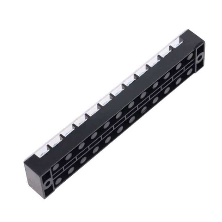TB-1512 Fixed Barrier Terminal Block (15A-600V) 12pin | Flux Electronix