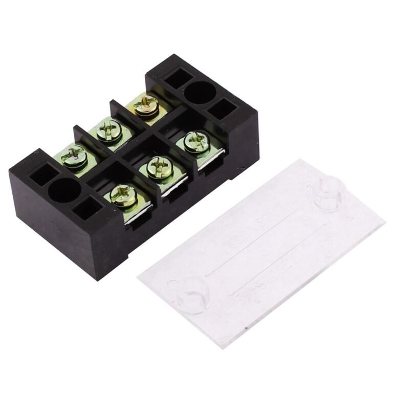 TB-2503 Fixed Barrier Terminal Block (25A-600V) 3pin | Flux Electronix