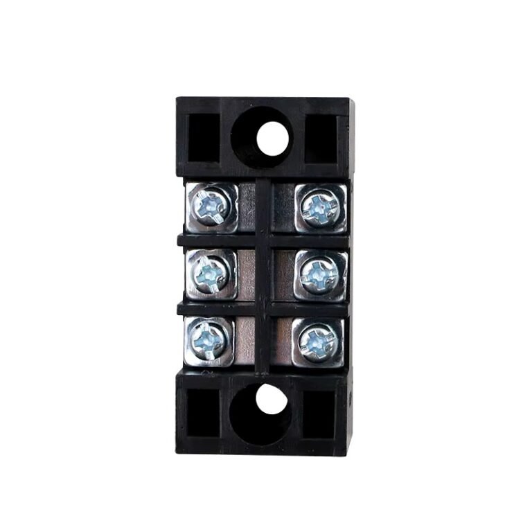 TB-2503 Fixed Barrier Terminal Block (25A-600V) 3pin | Flux Electronix