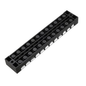 TB-2512 Fixed Barrier Terminal Block (25A-600V) 12pin | Flux Electronix