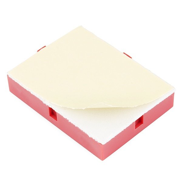 Tiny Breadboard 170 Tie Point - Red | Flux Electronix
