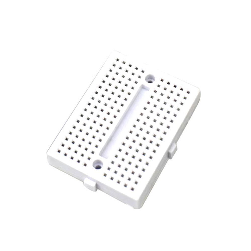 Tiny Breadboard 170 Tie Point - White | Flux Electronix