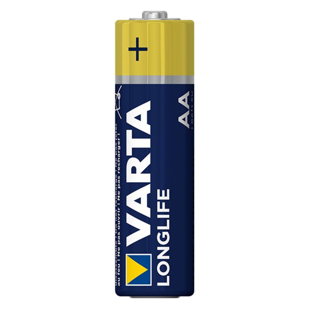 VARTA Alkaline Long LifeAA 1.5V - 4 Cell Pack | Flux Electronix