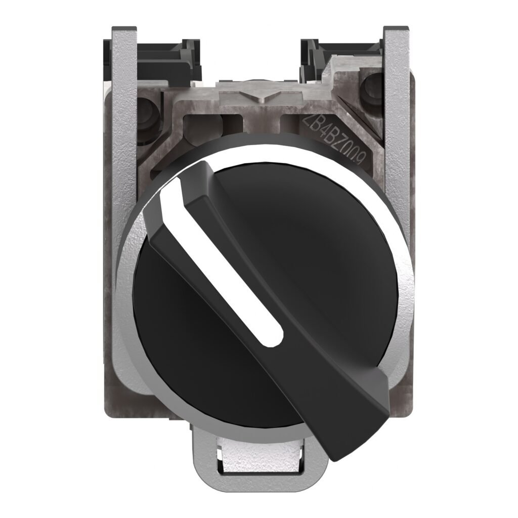 XB4BD33 Selector Switch, 3 Position, 600V, 10A, Screw Clamp, Schneider ...