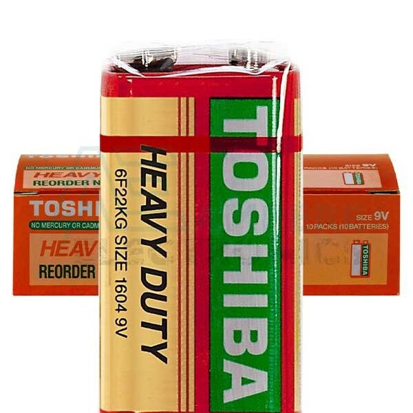 9V TOSHIBA Heavy Duty Battery - MADE IN JAPAN | Flux Electronix