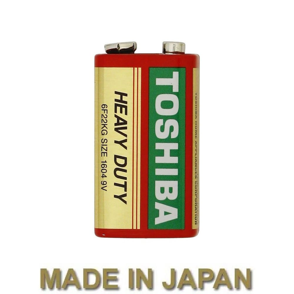 9V TOSHIBA Heavy Duty Battery - MADE IN JAPAN | Flux Electronix